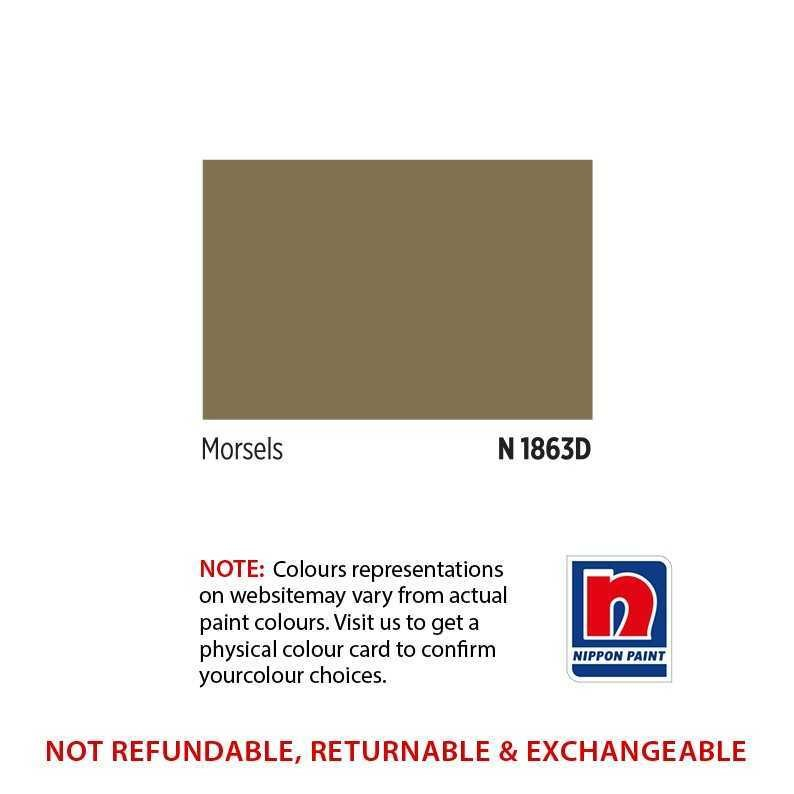 Jual CAT TEMBOK INTERIOR DAN EKSTERIOR NIPPON PAINT - MORSELS/N1863D ...