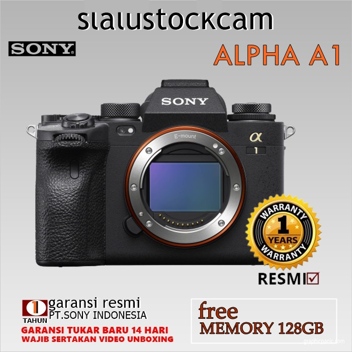 Jual SONY A1 BODY ONLY / SONY A1 BODY ONLY MIRRORLESS SONY A1 GARANSI ...