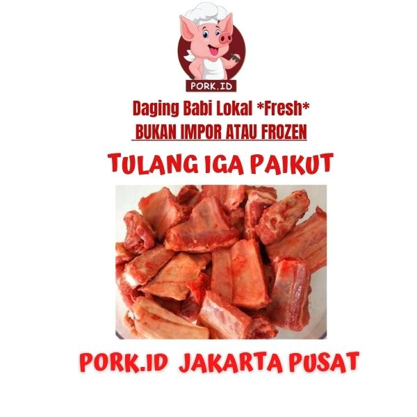Jual TULANG IGA PAIKUT (PORK RIB PAIKUT BONE) | Shopee Indonesia