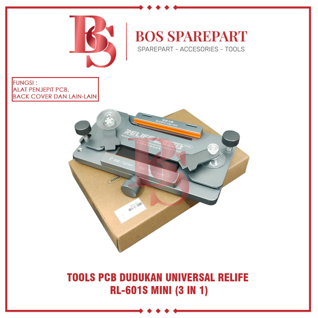Jual TOOLS PCB DUDUKAN UNIVERSAL RELIFE RL-601S MINI (3 IN 1) | Shopee ...