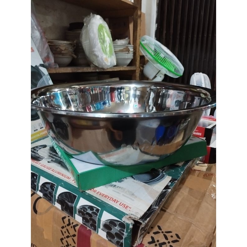 Jual Waskom stainless 45cm / baskom stainless 45cm / mangkok stainless ...