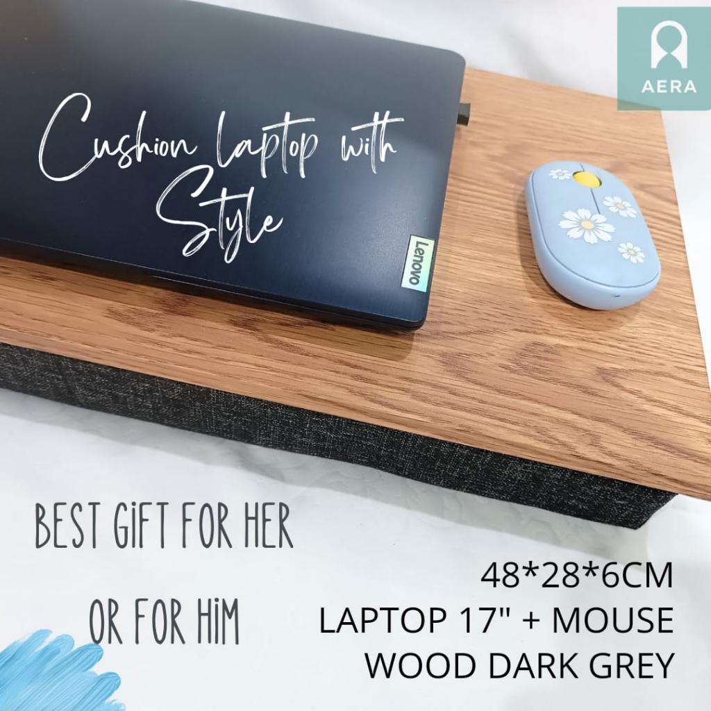 Jual AERA Bantal Laptop 5 in 1 | Alas Laptop Anti Panas | Meja Bantal ...