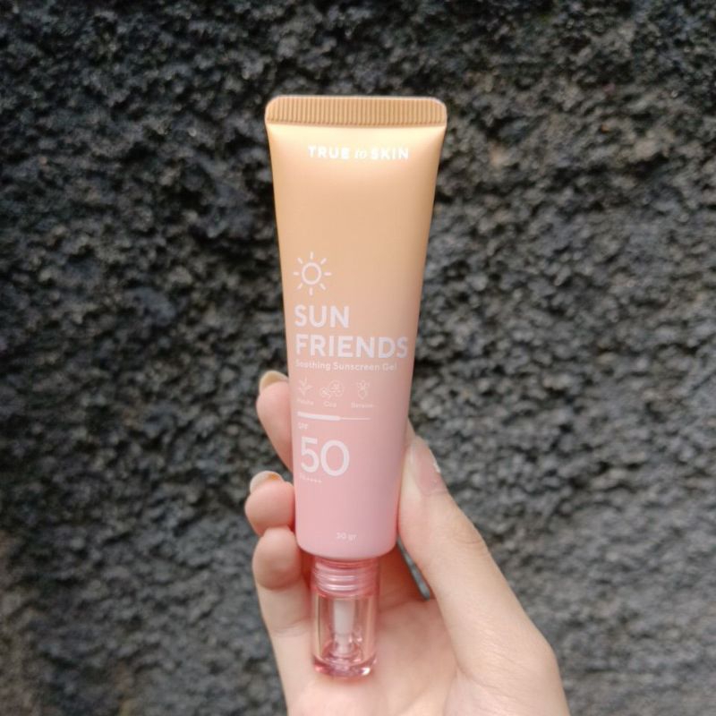 Jual True to Skin Sun Friend Shooting Sunscreen Gel | Shopee Indonesia