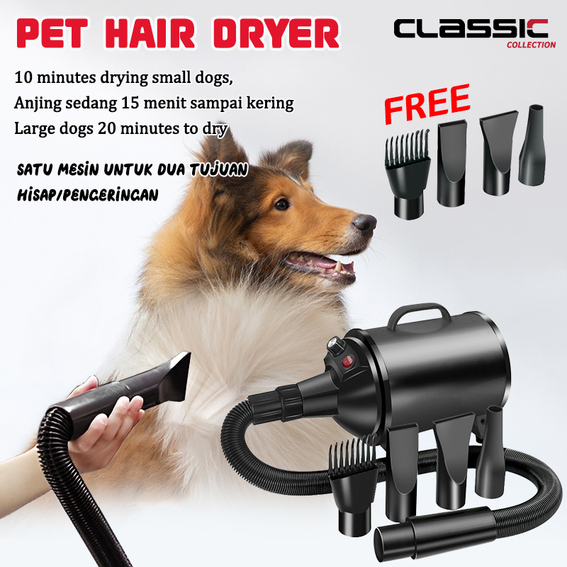 Jual 2400W Pengering Rambut Hewan / Pet Blower / Pet Dryer / Kucing ...