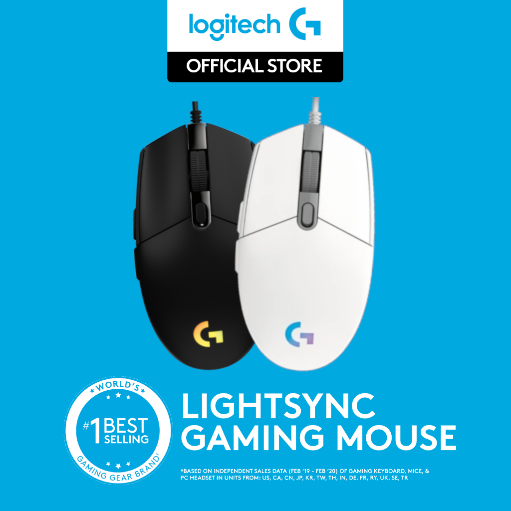 Jual Logitech G102 Mouse Gaming Wired RGB Lightsync with Macro | Shopee Indonesia
