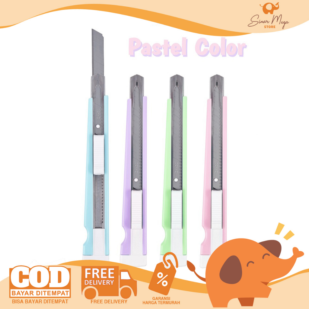 Jual Joyko Cutter A-300A Pastel Colors / Kater Kecil Warna Pastel ...