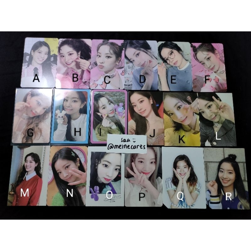 Jual AAB DAHYUN TWICE PHOTOCARD lucky draw ld benefit pob bene fansign fs withdrama wd soundwave ...