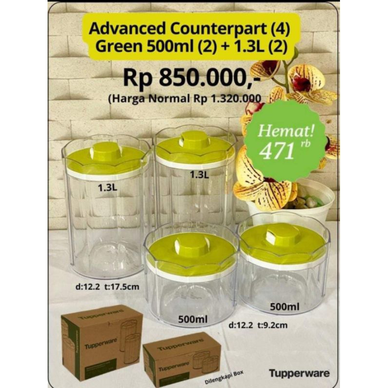 Jual paket advanced counterpart 4pc | Shopee Indonesia