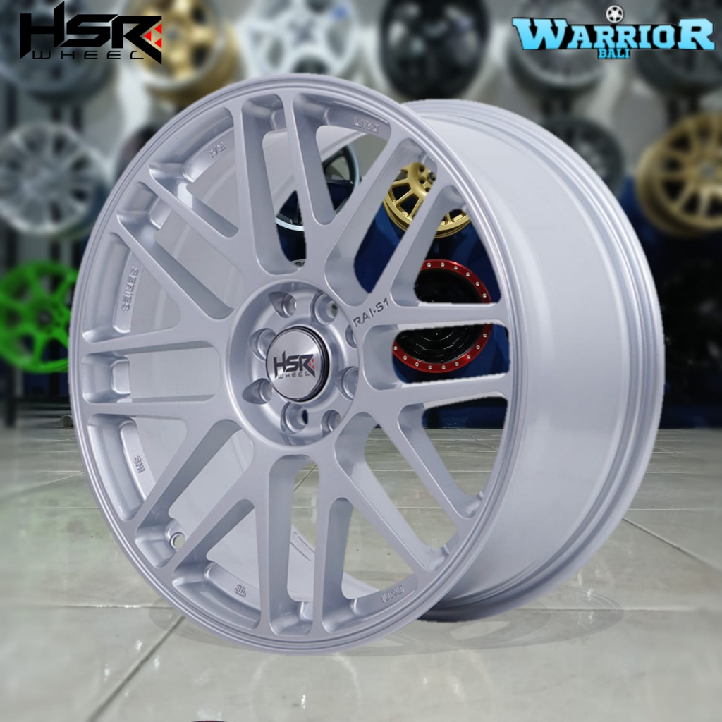 Jual Velg Racing Mobil Raize Rocky Avanza Ring 18 HSR RAI-S1 R18 Silver | Shopee Indonesia