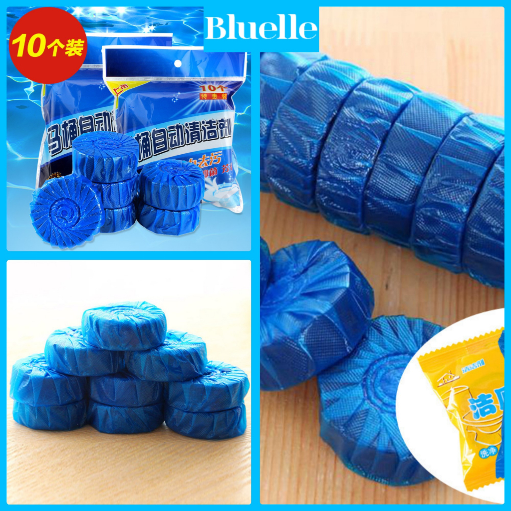 Jual Tablet Pewangi Toilet Si Biru Tablet Pewangi Kloset WC Biru ...