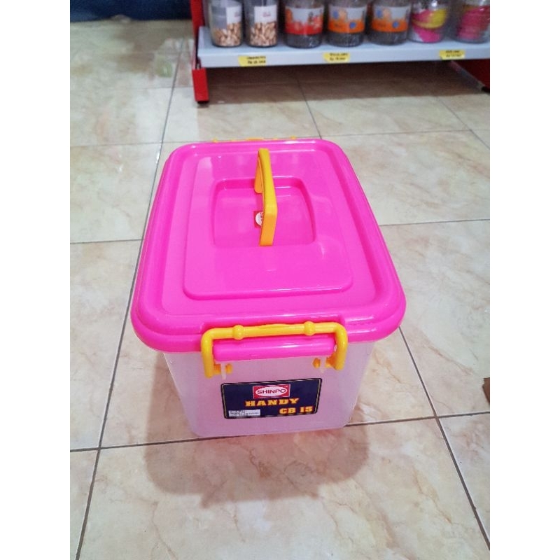 Jual Kotak Container Box plastik Shinpo CB 15 Container plastik tutup ...