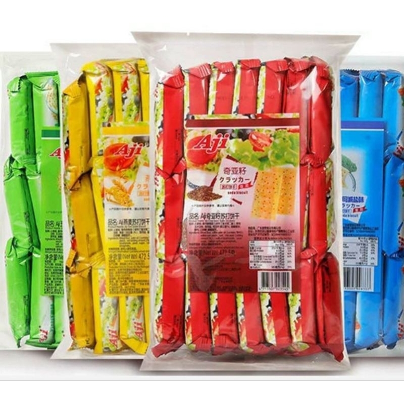 Jual Soda Biskuit Vegetarian Rasa Asin 6 Rasa 苏打饼干 | Shopee Indonesia