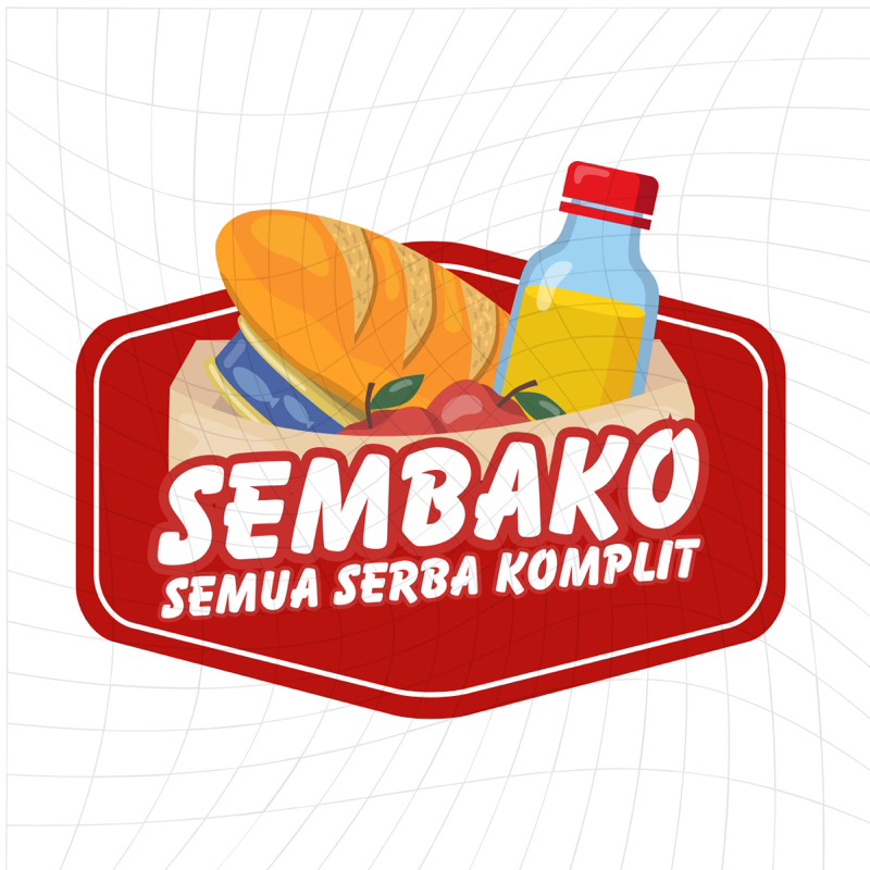 Jual TEMPLATE DESAIN LOGO USAHA SEMBAKO | Shopee Indonesia