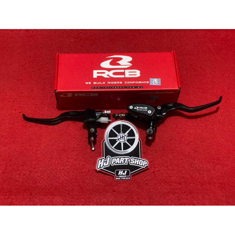 Jual Master Rem RCB Oval 14mm 14 mm dan kopling / rem matic E2 E-2 ORIGINAL MASTER REM RCB KANAN ...