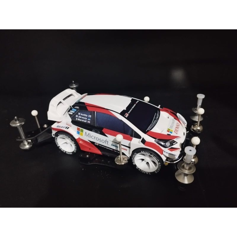 Jual Tamiya Mini 4wd Yaris WRC Spek Side damper RTR siap balap | Shopee ...