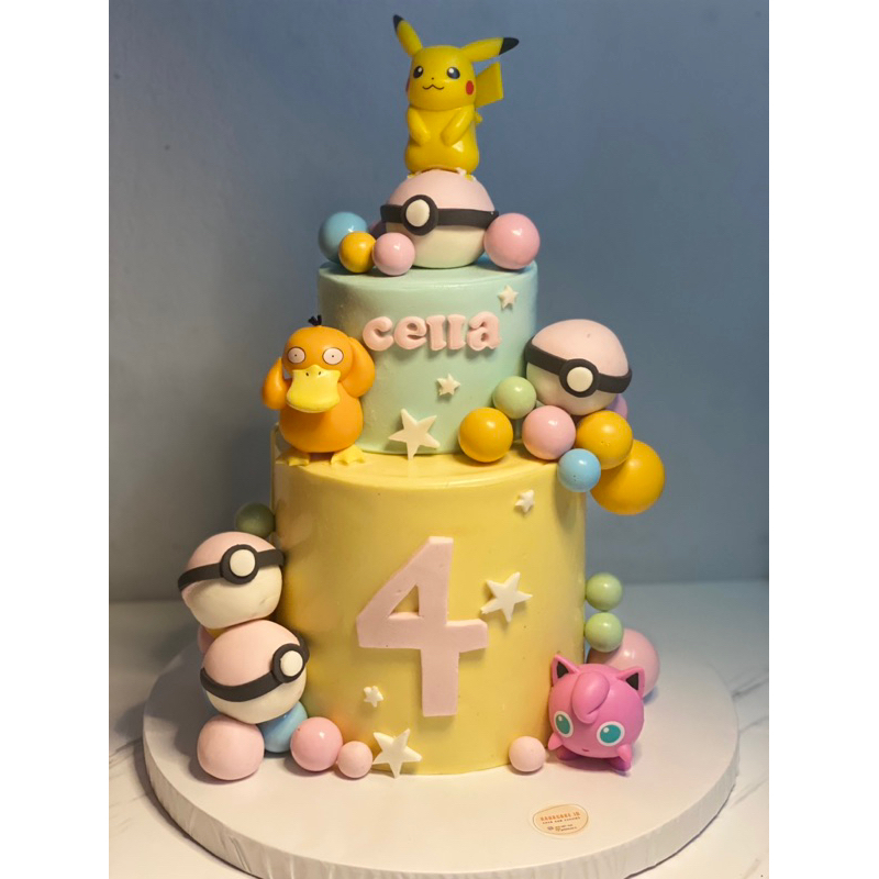Jual custom cake anak 2tingkat/bebas custom kue ultah anak 2tingkat ...