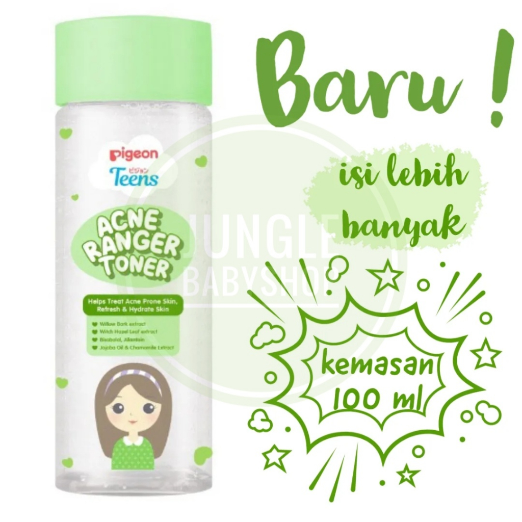 Jual Pigeon Teens Acne Ranger Toner 100ml | Shopee Indonesia