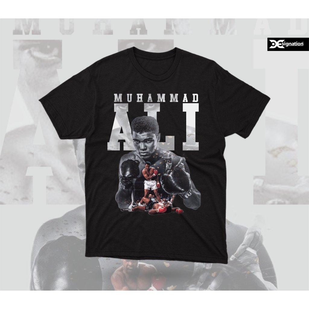 Jual Designation - Kaos MUHAMMAD ALI / Tshirt BOXING LEGEND TINJU ...