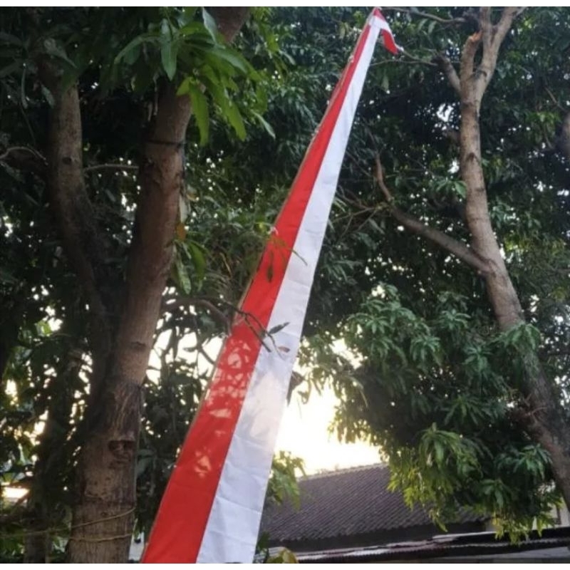 Jual BENDERA UMBUL UMBUL LAYUR BENDERA INDONESIA BENDERA MERAH PUTIH | Shopee Indonesia