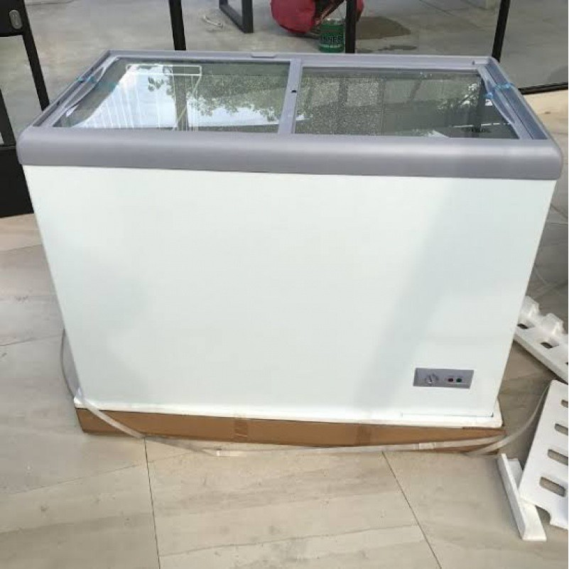 Jual GEA Freezer SD-186 Kulkas Freezer Es Krim Sliding Flat Glass ...