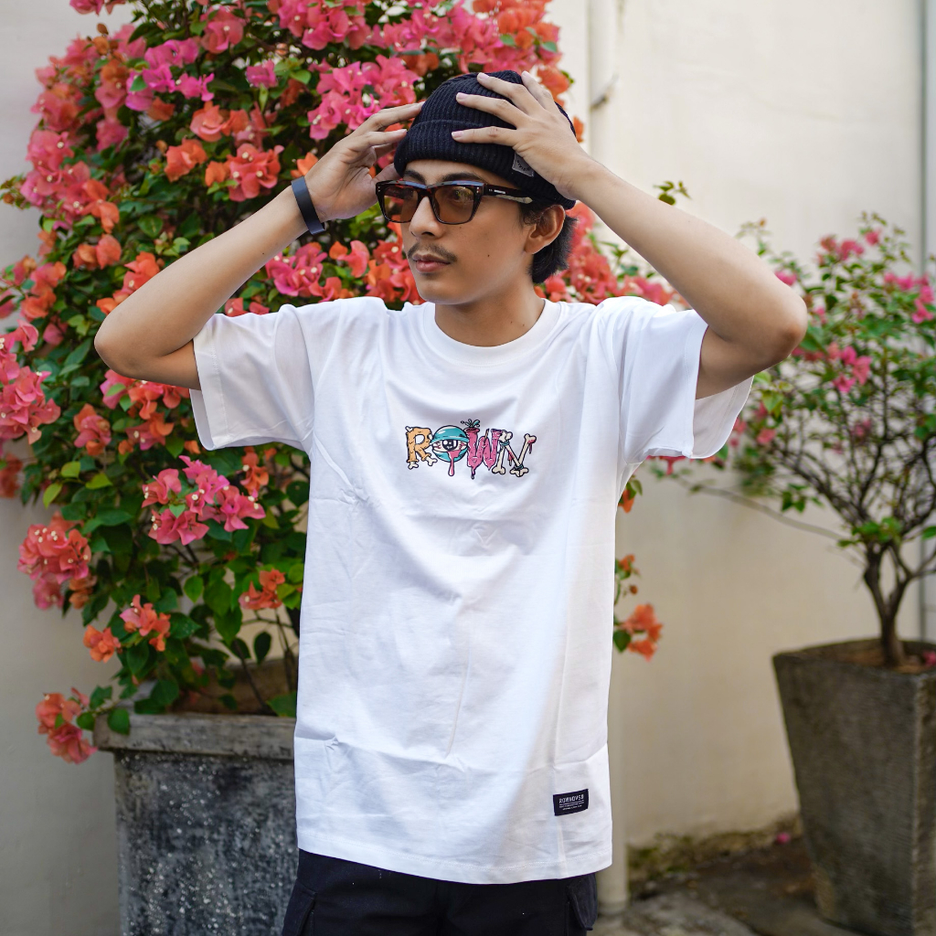 Jual Rown Division Official T-Shirt White - Rowndvsn Kaos Deadler Putih ...