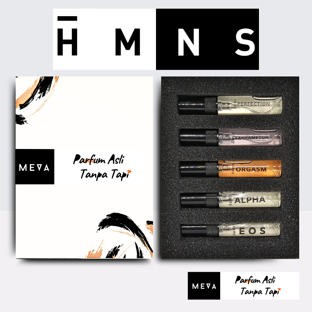 Jual HMNS EKSKLUSIF - SET BUNDLING DECANT PERFUME TRAVEL SIZE 5 VARIAN ...