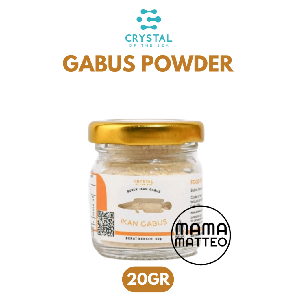 Jual Crystal of the Sea White Anchovy Powder Jar / Sachet / Brown ...