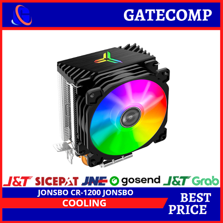 Jual JONSBO CR-1200 JONSBO CR1200 CPU COOLER / HSF COOLER RGB | Shopee ...