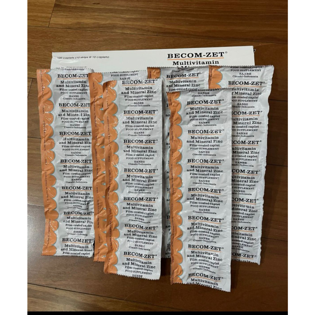 Jual Becom zet strip 10 Tablet | Shopee Indonesia Jual Becom zet strip 10 Tablet | Shopee Indonesia