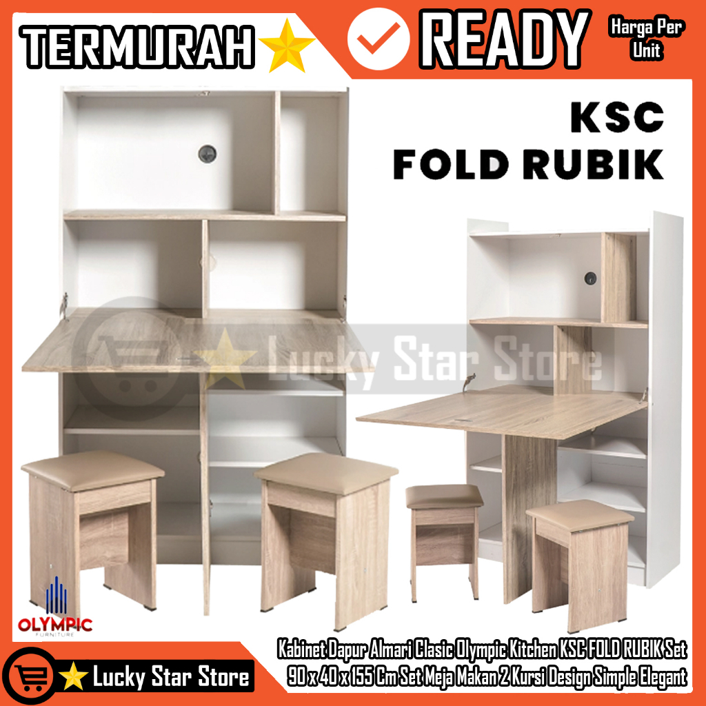 Jual [Instan] Kabinet Dapur Almari Clasic Olympic Kitchen KSC FOLD ...