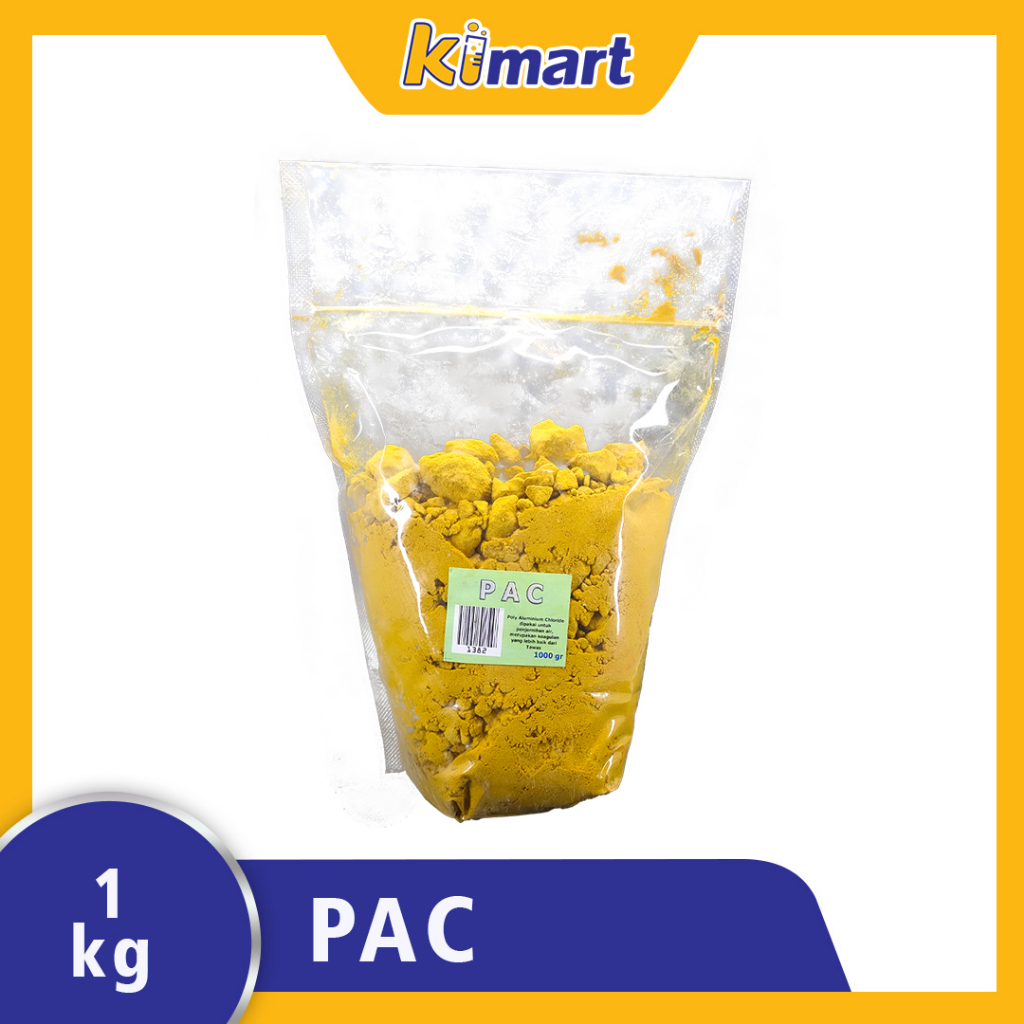 Jual Poly Alumunium Chloride PAC China 1kg Penjernih Air Keruh | Shopee ...