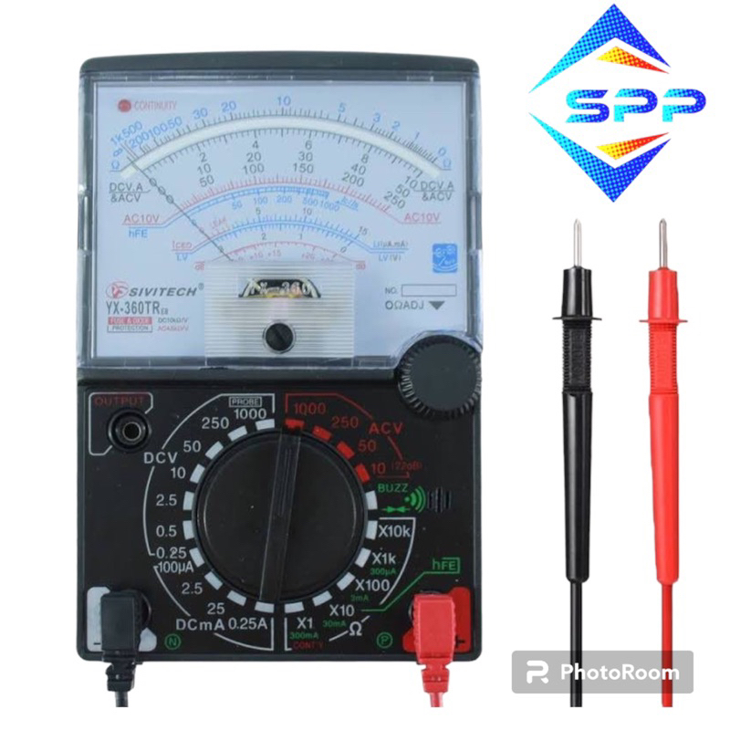 Jual (NR) MULTITESTER ANALOG SUMWA YX-360TR / AVOMETER / ALAT SERVIS ...