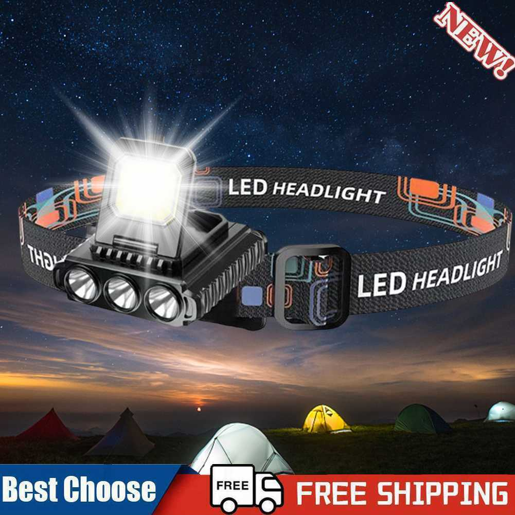 Jual Senter Kepala Sorot LED COB dengan Sensor Induktif Outdoor ...