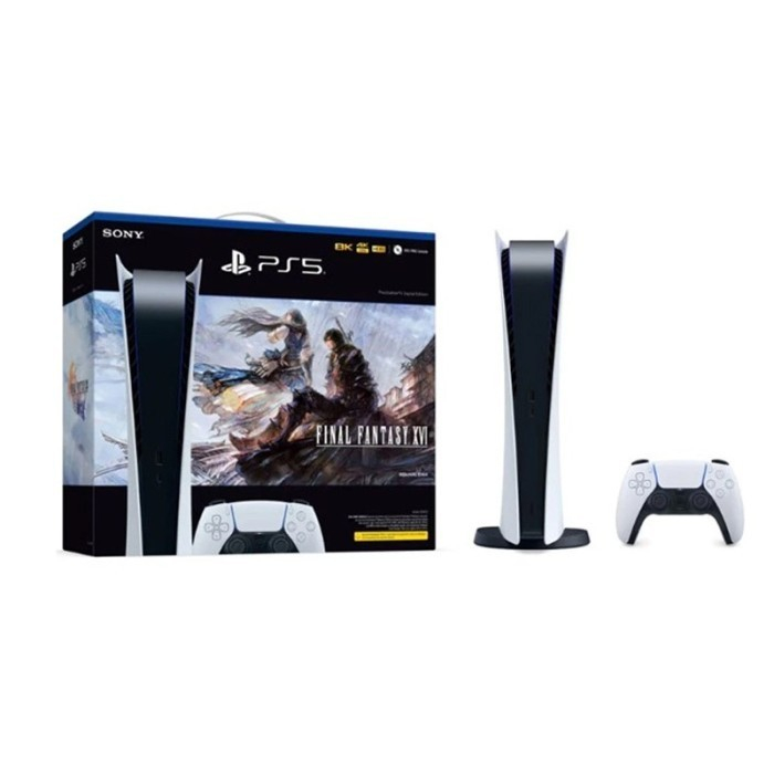 Jual PlayStation 5 PS5 Digital Console Bundle Final Fantasy XVI 16 | Shopee Indonesia