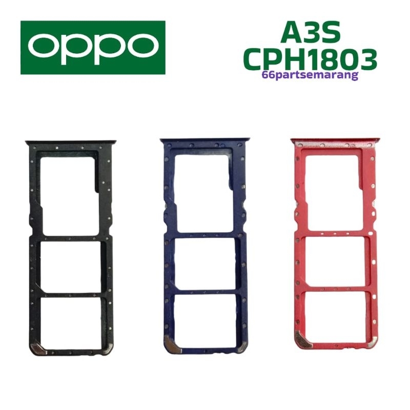 Jual Simtray Simlock Tempat Kartu Sim Oppo A3s CPH1803 CPH1853/Realme 2 ...