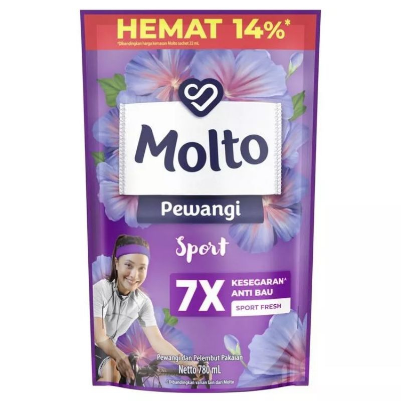 Jual Molto Pewangi Sports Fresh 765ml | Shopee Indonesia