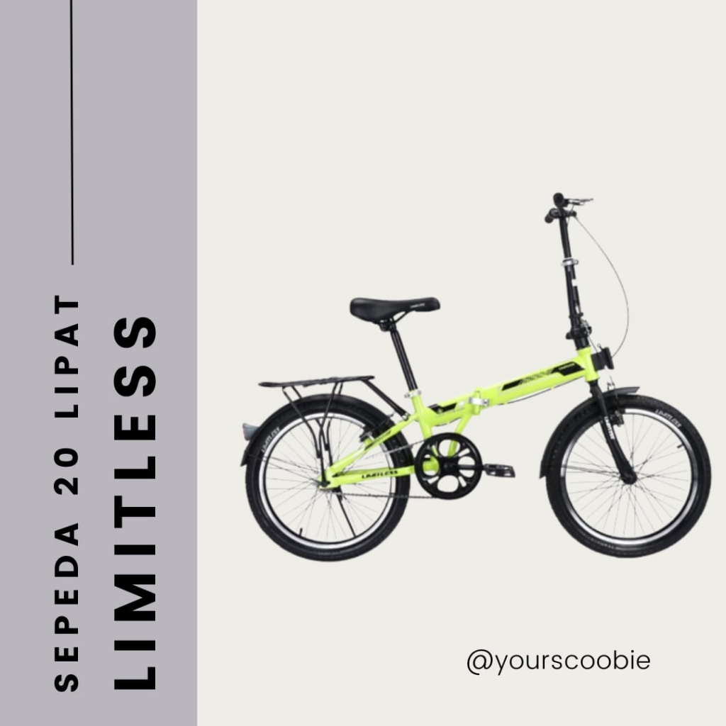 Jual Sepeda 20 Lipat Limitless Sepeda Lipat Single Speed Murah | Shopee ...