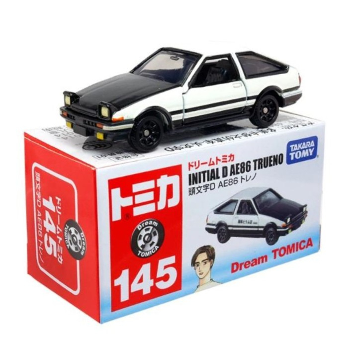Jual Tomica Dream Initial D AE86 Trueno hitam diecast mobil Takara tomy harga murah | Shopee ...