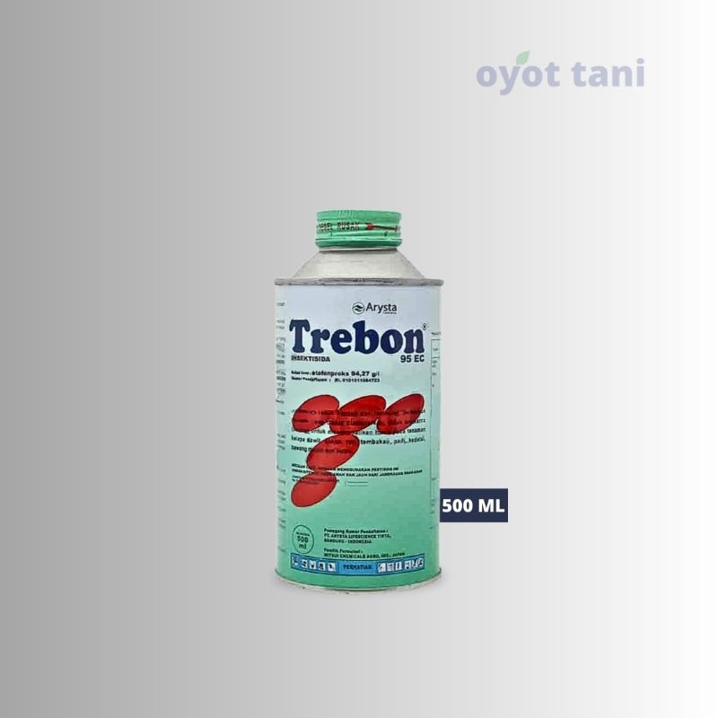 Jual Trebon 95EC 500ml (Original) | Insektisida Kontak & Lambung Bahan Aktif Etofenproks 94,27g ...