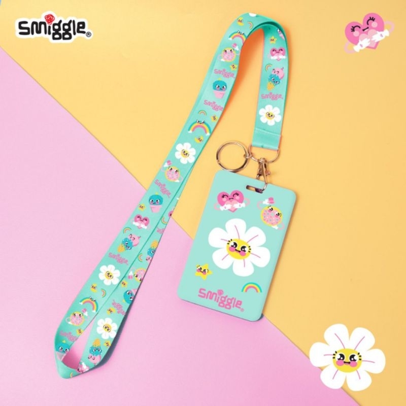 Jual Smiggle Bag Tag Card Holder dengan Tali Lanyard | Shopee Indonesia