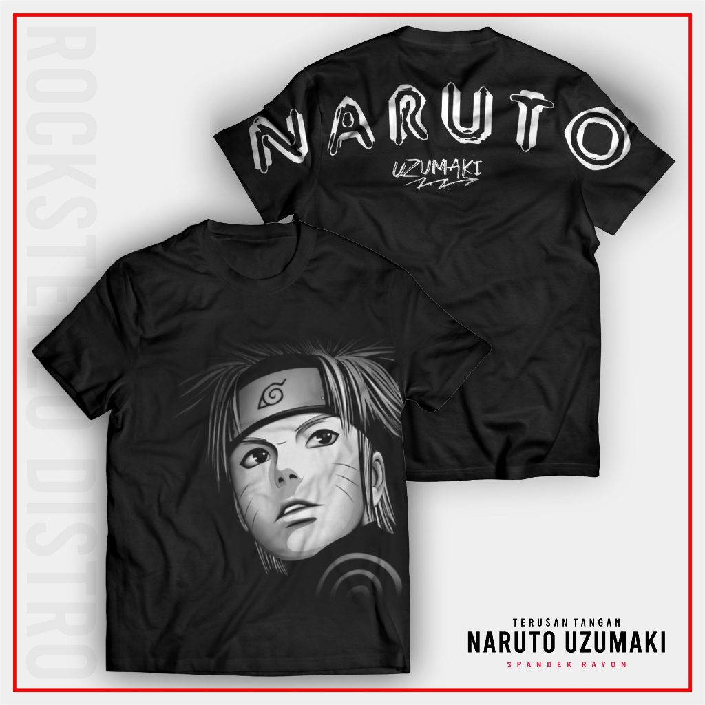 Jual KAOS ANIME DISTRO -[ SABLON / TULISAN / BELAKANG / TANGAN ...