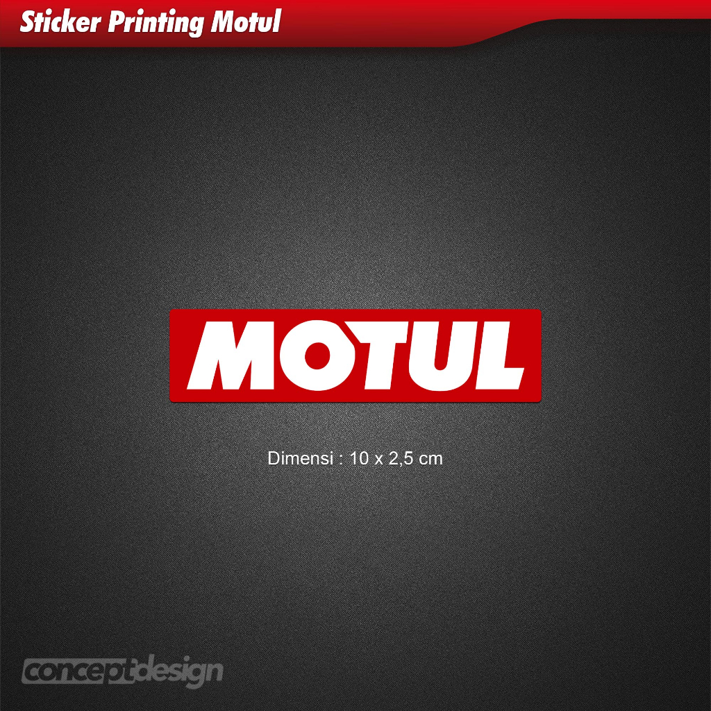Jual Sticker Printing Motul | Shopee Indonesia