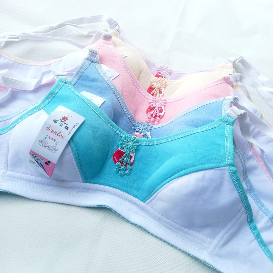 Jual Sport Bra Wanita Remaja Dewasa Bh Sport Katun KOMBINASI Tanpa ...