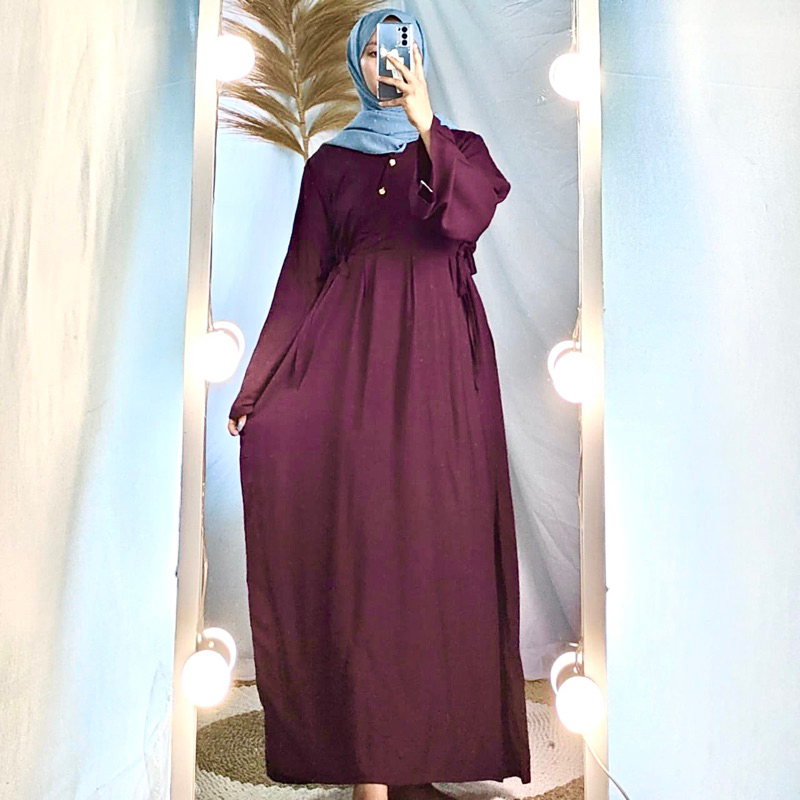 Jual Daster Kimono Muslim Premium Ld 120 Lengan Panjang | Shopee Indonesia