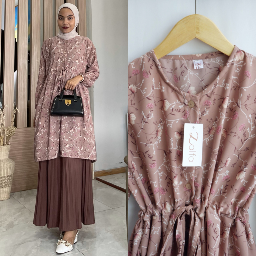 Jual EDELWEIS tunik by ZALFA OUTFIT | Shopee Indonesia
