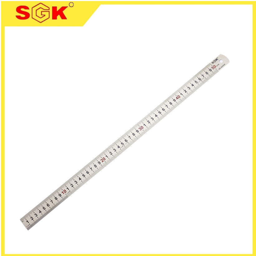 Jual SGK Penggaris / Penggaris Besi / STEEL RULER METRIC 600mm | Shopee Indonesia