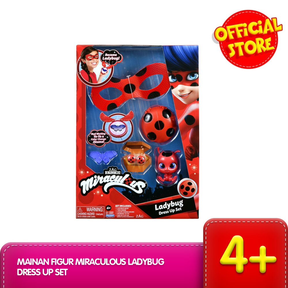 Jual Mainan Figur Miraculous Ladybug Dress Up Set | Shopee Indonesia