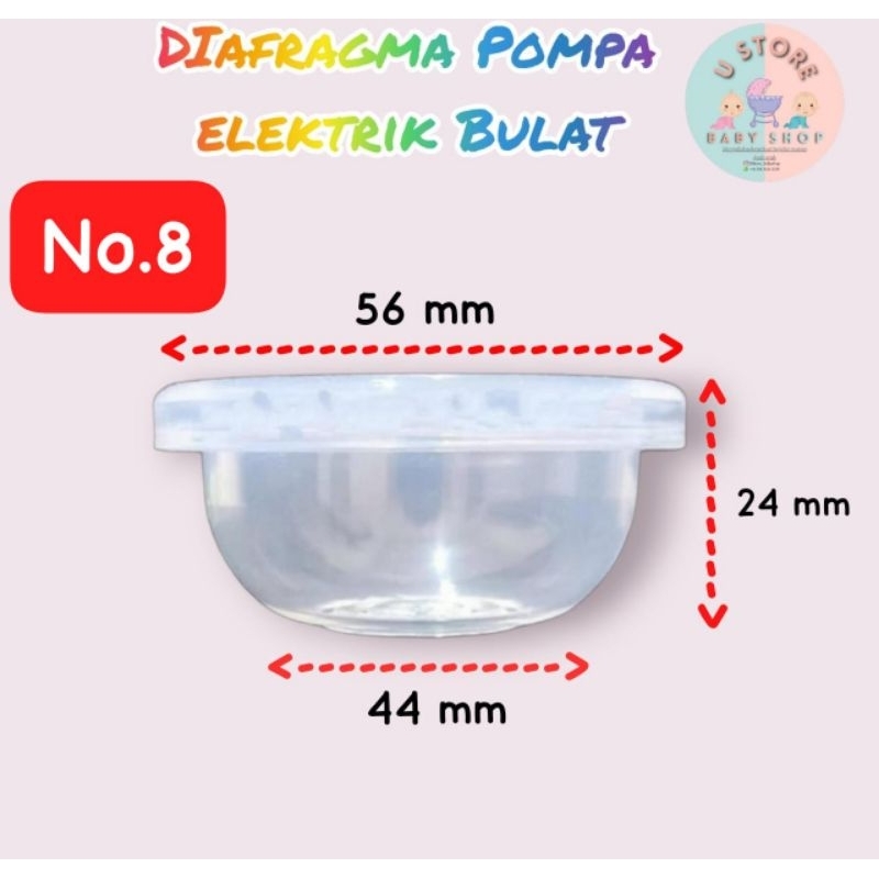 Jual Spare part pompa asi diafragma manual diafragma elektrik ...