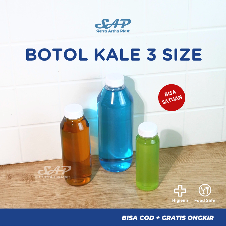 Jual Botol Kale 250ml | Botol Plastik Kale 250ml | Botol Plastik Kale ...