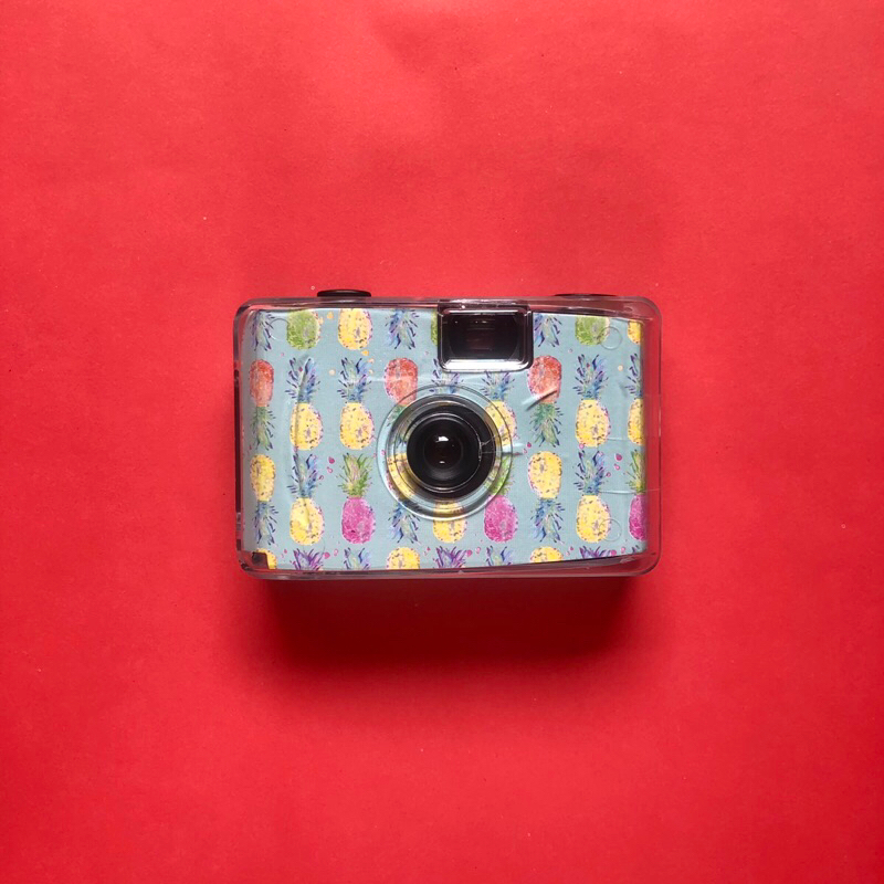 Jual PINAPPLE PATTERN TOY CAM KAMERA ANALOG KAMERA FILM TUSTEL | Shopee ...
